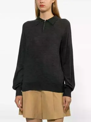 A.p.c. Zip-up Collared Top