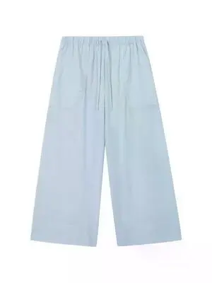 TOTEME Wide Summer Trousers Sky - Blue
