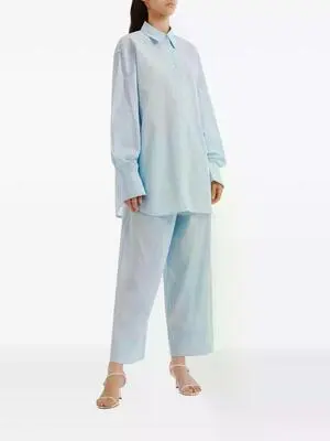 TOTEME Wide Summer Trousers Sky