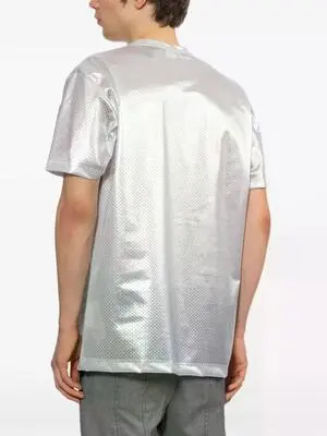 Comme Des Garçons Short-sleeve Perforated T-shirt