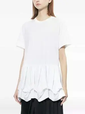 Comme Des Garçons Ruffled T-shirt