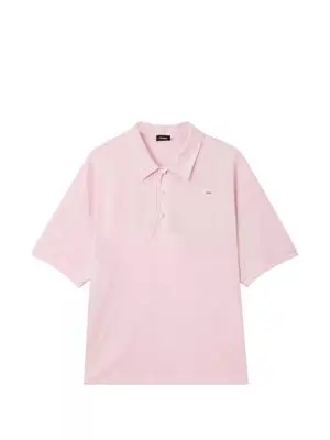 We11Done Logo-embroidered Oversized Polo Shirt
