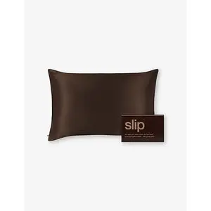 Slip Queen Silk Pillowcase - Chocolate