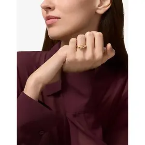 Cartier Panthère De 18ct Onyx And Tsavorite Ring