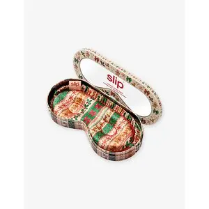Slip Festive-print Silk Sleep Mask
