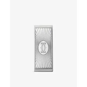 Cartier C De Large Stainless-steel Money Clip - Silver