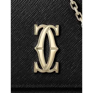 Cartier C De Leather Wallet-on-chain
