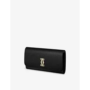 Cartier C De Leather Wallet-on-chain
