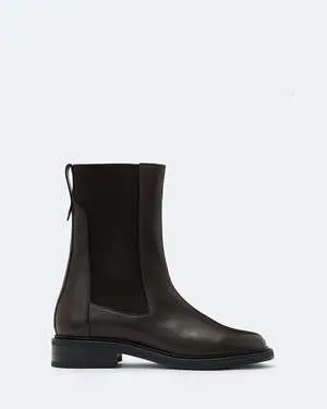 ALLSAINTS Beryl Leather Chelsea Boots - Brown