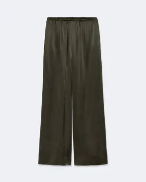 ALLSAINTS Lycia Crepe Wide-leg Pants - Green