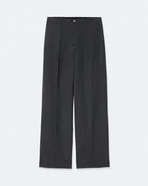 ALLSAINTS Leonie Satin Wide-leg Pants - Blue