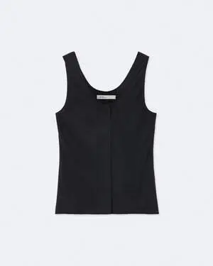 ALLSAINTS Milla Silk-blend Cami Top Black