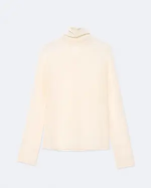 ALLSAINTS Kumi High-neck Silk Top - White