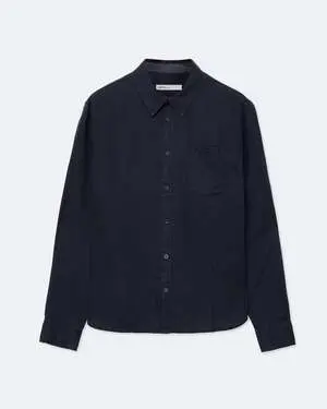 ALLSAINTS Ward Regular-fit Tencel Shirt - Blue
