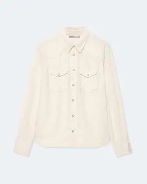 ALLSAINTS Hanway Regular-fit Tencel Shirt - Taupe