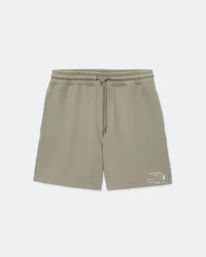 ALLSAINTS Raphy Logo Jersey Sweatshorts - Green
