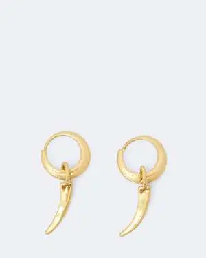 ALLSAINTS Pendant Huggie Earrings - Gold