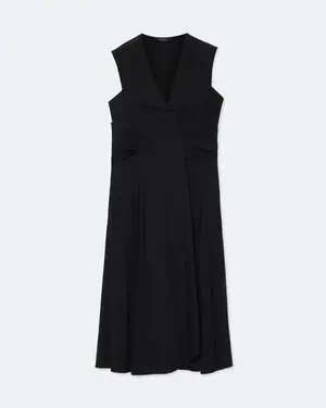 ALLSAINTS Jeanne Midi Wrap Dress