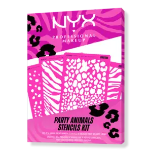 NYX PROFESSIONAL MAKEUP Party Animals Animal Print Stencil Kit
