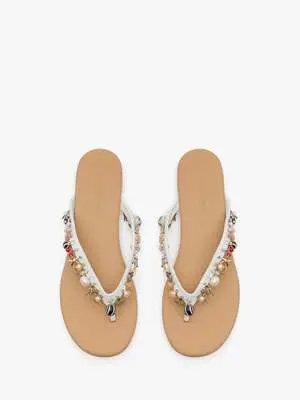 Christopher Esber Memento Charm Flip Flop