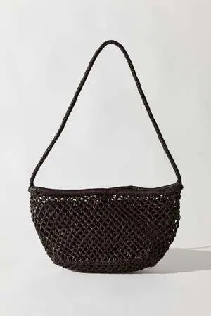 ST. AGNI Mesh Crescent Bag