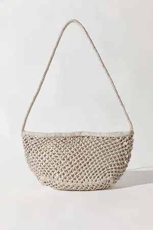 ST. AGNI Mesh Crescent Bag