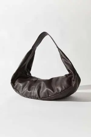 ST. AGNI Large Crossbody Bag - Coffee