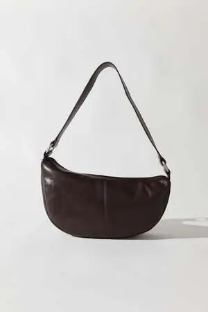 ST. AGNI Utility Crescent Bag - Coffee