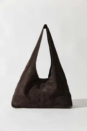 ST. AGNI Suede Soft Bag