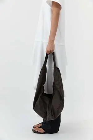 ST. AGNI Canvas Crossbody Bag - Ash