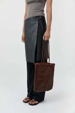 ST. AGNI Bagu Woven Tote