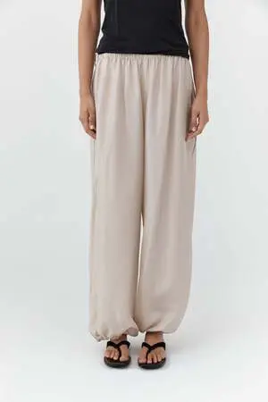 ST. AGNI Silk Adjustable Balloon Pants