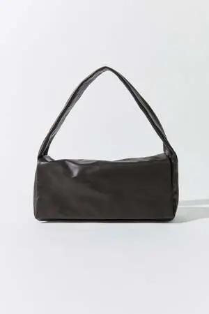 ST. AGNI Soft Slim Satchel - Coffee