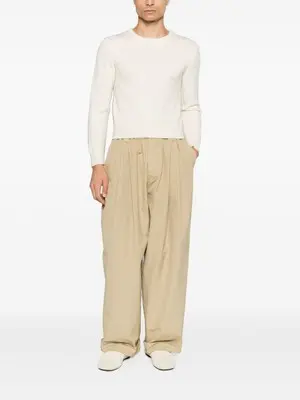 Extreme Cashmere Crewneck Cashmere Sweater - White