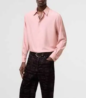 Burberry Silk Relaxed Shirt