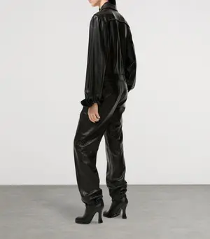 Burberry Leather Jumpsuit