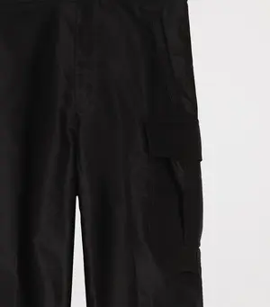 Burberry Cotton Sateen Cargo Trousers