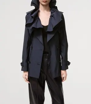 Burberry Faille Clare Trench Coat