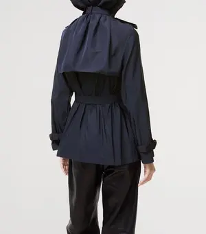 Burberry Faille Clare Trench Coat