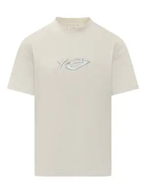 Y3 Logo Long-sleeve T-shirt - Cwhite