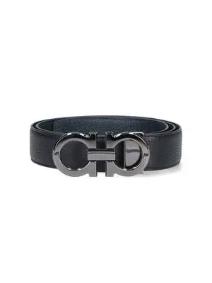 FERRAGAMO Luxury Calf Leather Belt For - Black