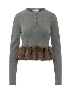 Stella McCartney Crewneck Sweater - Dark Grey
