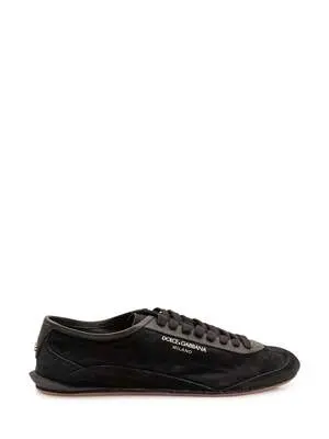 Dolce & Gabbana Luxurious Velvet Sneakers - Nero