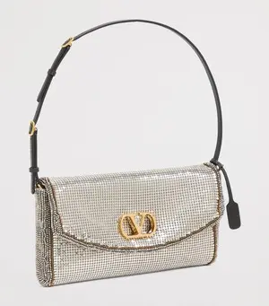 Valentino Garavani Chainmail Devain Shoulder Bag