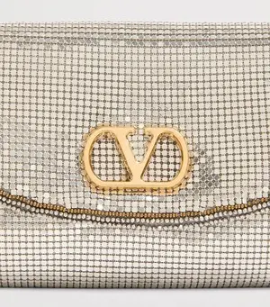 Valentino Garavani Chainmail Devain Shoulder Bag