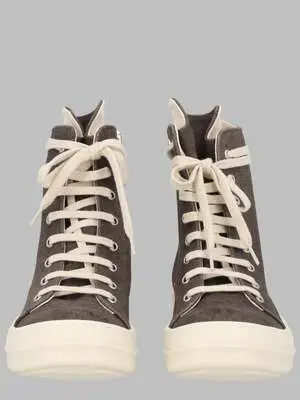 Rick Owens Vegan Sneakers 3.5 Cm Sole - Brown