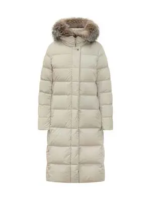 MOORER Moorer Zagara-Kn Quilted Down Jacket Ivory