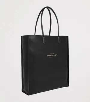 Smythson Mini Leather Kingly Tote Bag