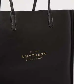 Smythson Mini Leather Kingly Tote Bag