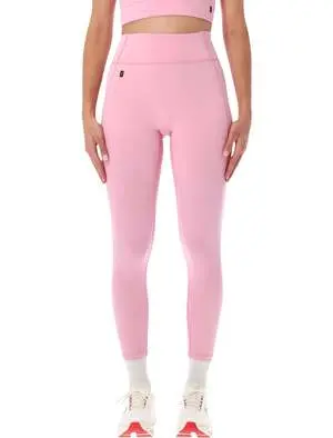 On High-waisted Performance Leggings - Rosa